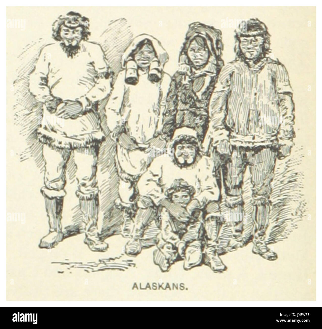 US AK(1891) p052 ALASKANS Stock Photo - Alamy
