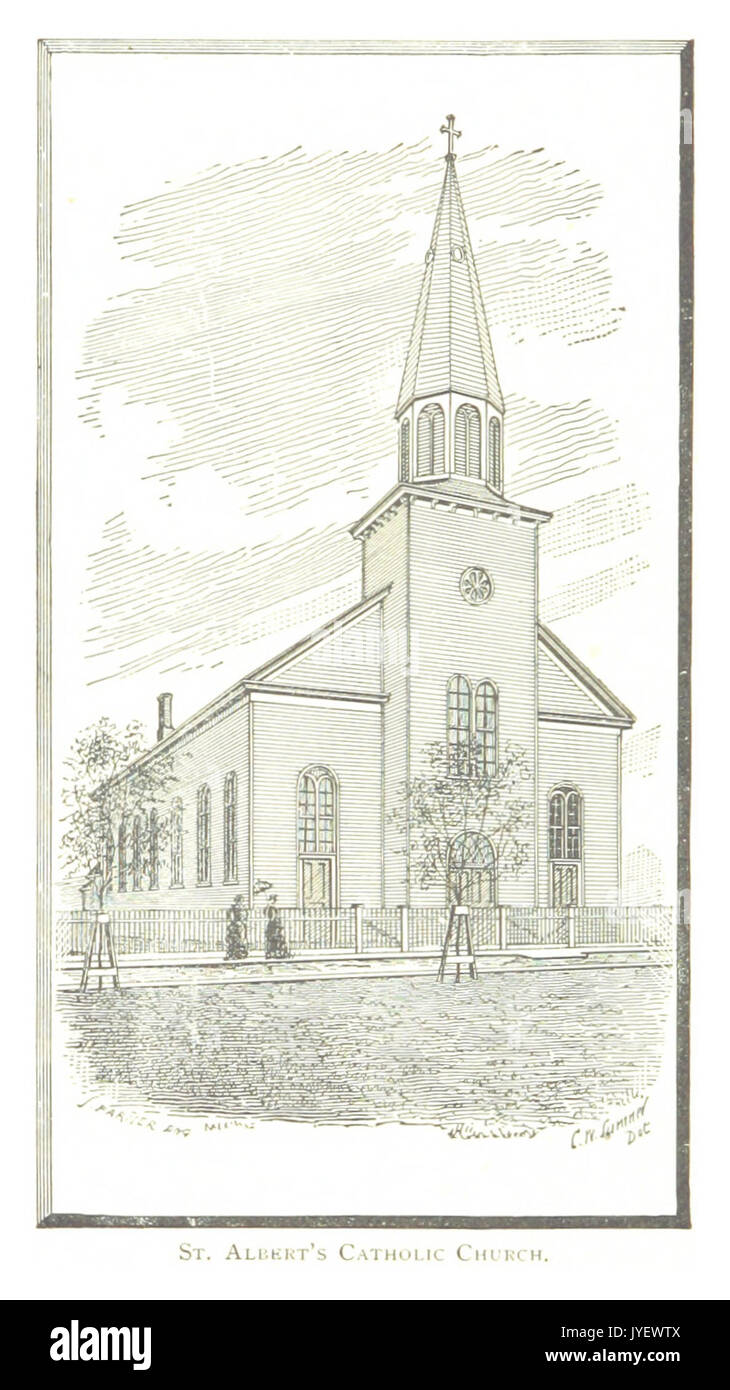 P596 st alberts catholic church Cut Out Stock Images & Pictures - Alamy