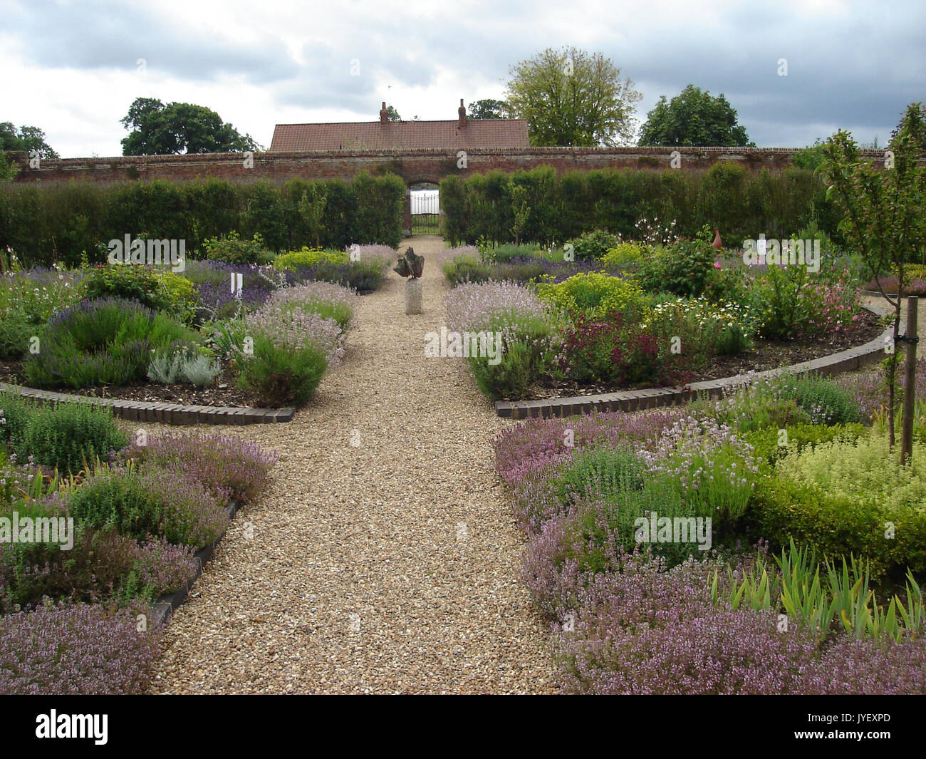 A view of Hoveton Hall Gardens 1 Stock Photo - Alamy