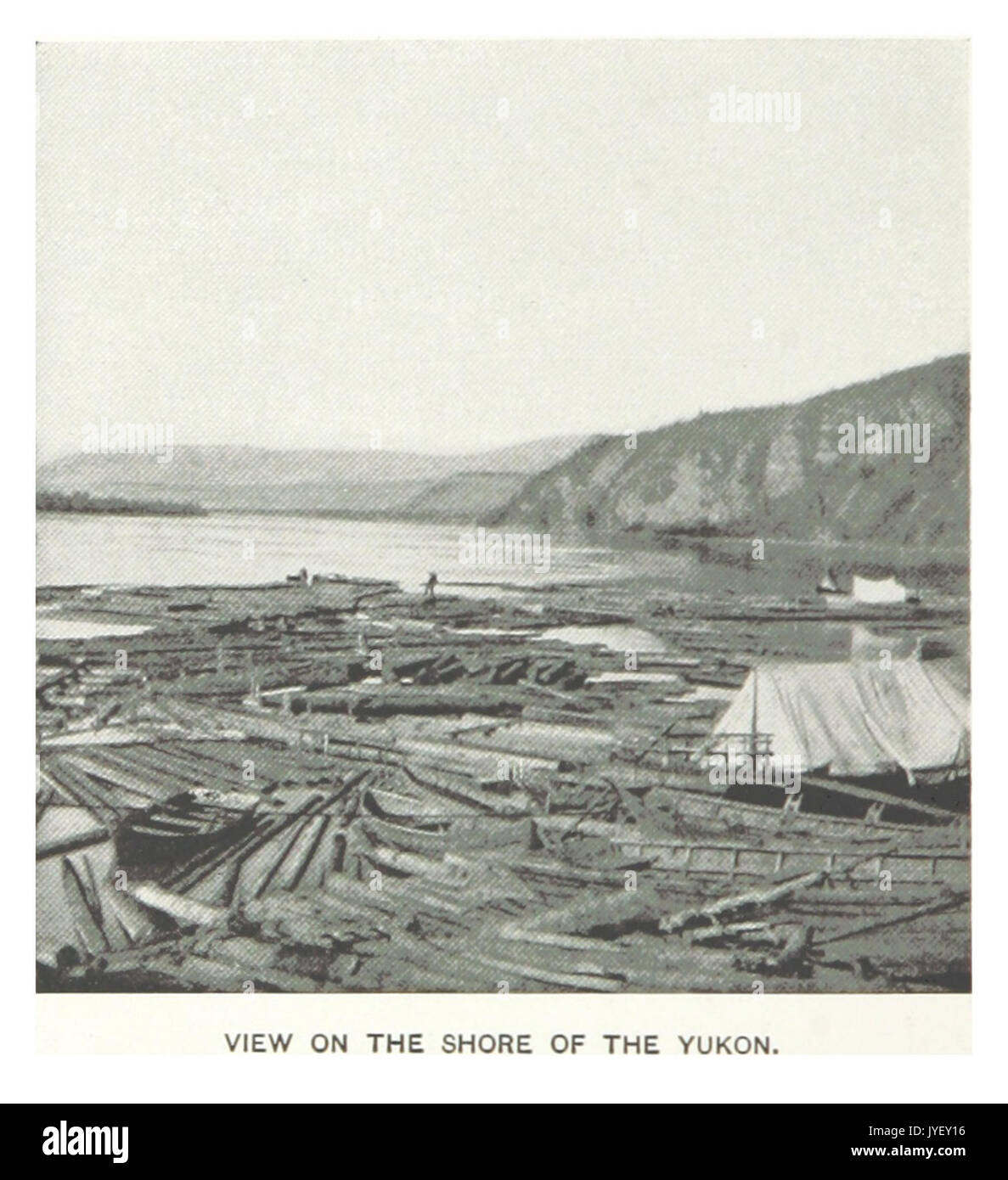 The yukon landscape Cut Out Stock Images & Pictures - Alamy