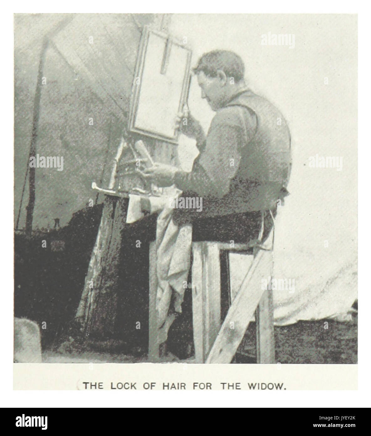 HITCHCOCK(1899) p347 TOILET SCENE Stock Photo - Alamy