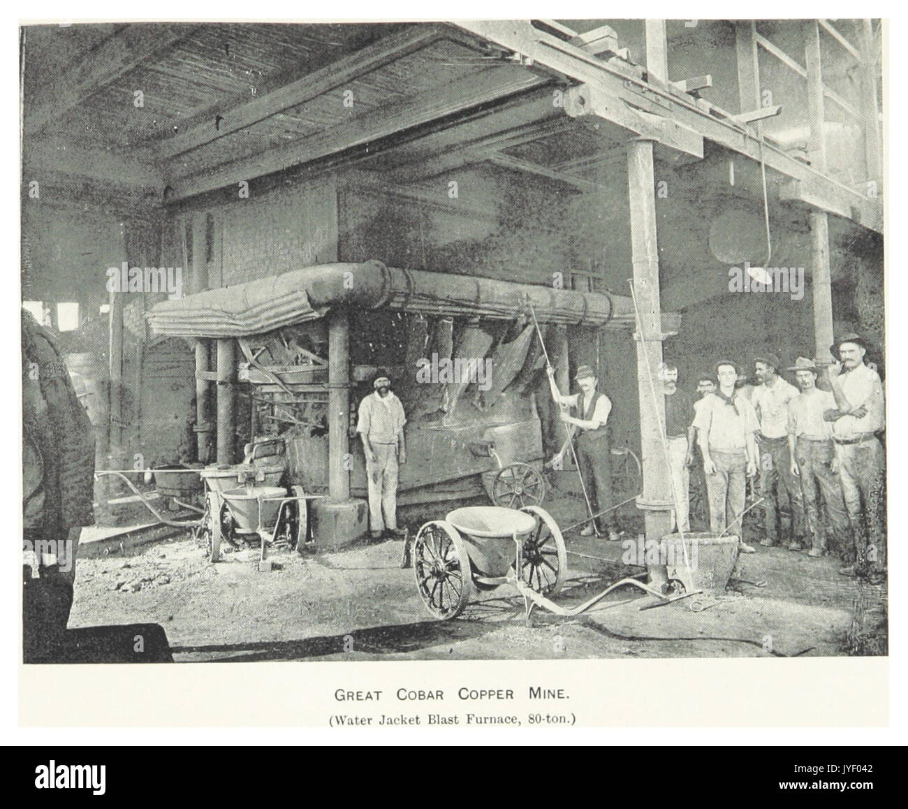 CARNE(1899) p165 GREAT COBAR COPPER MINE Stock Photo - Alamy