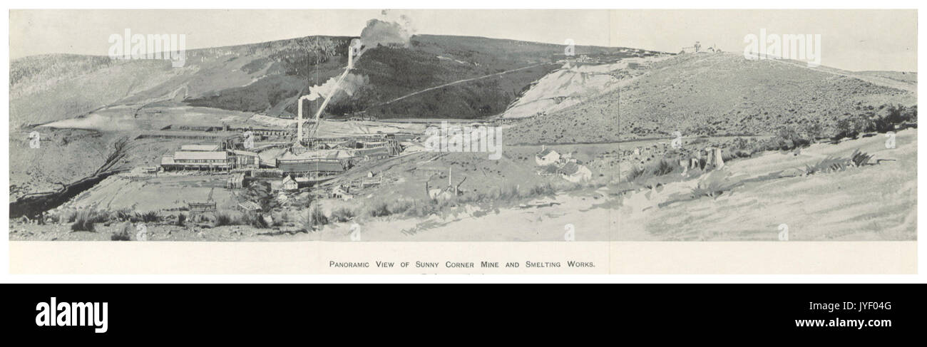 CARNE(1899) p235 SUNNY CORNER MINE AND SMELTING WORKS Stock Photo - Alamy