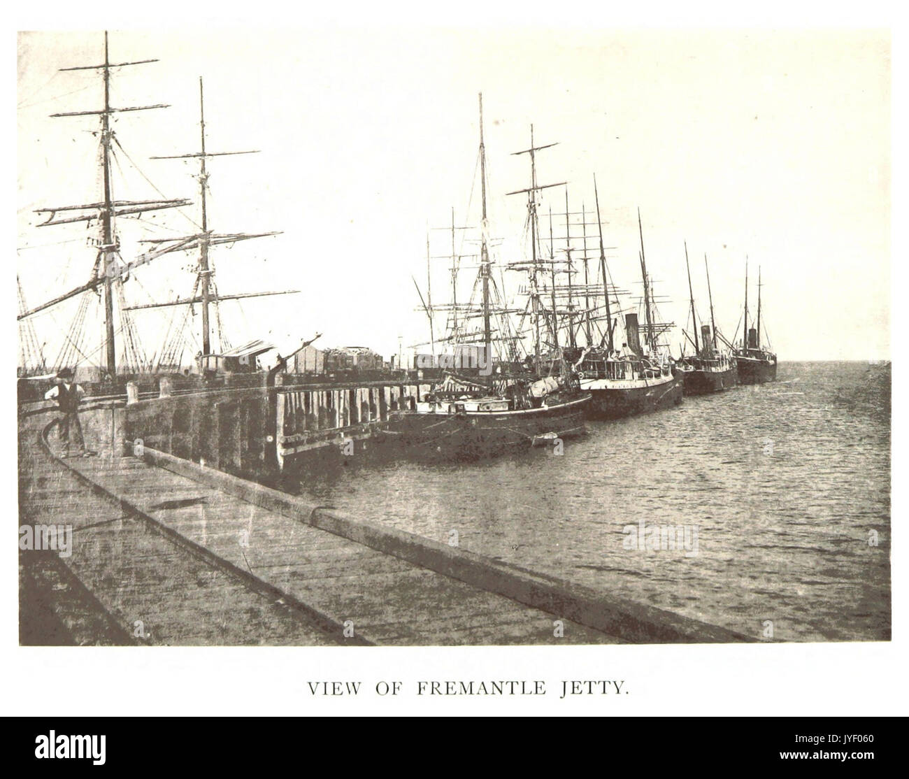 Fremantle jetty Cut Out Stock Images & Pictures - Alamy