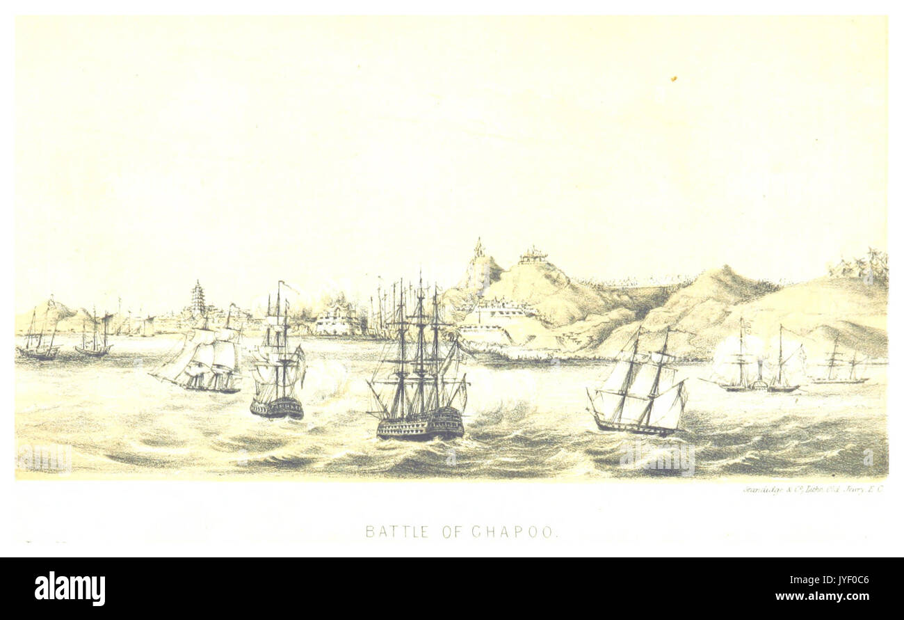CHIMMO(1860) p055 BATTLE OF CHAPOO Stock Photo - Alamy