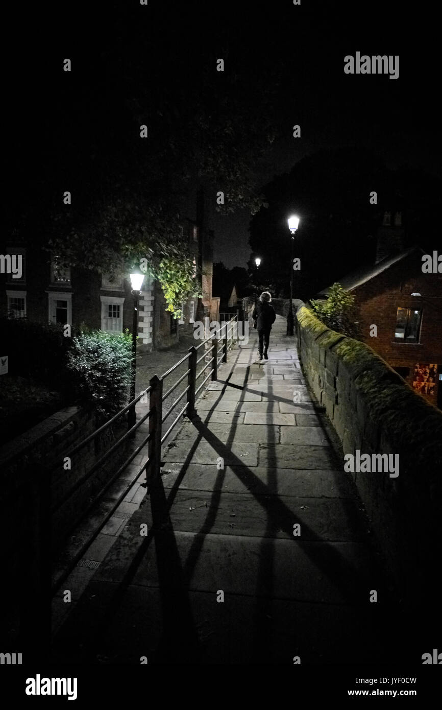 Woman walking alone dark night hi-res stock photography and images - Alamy Woman walking alone dark night hi-res stock photography and images - Alamy