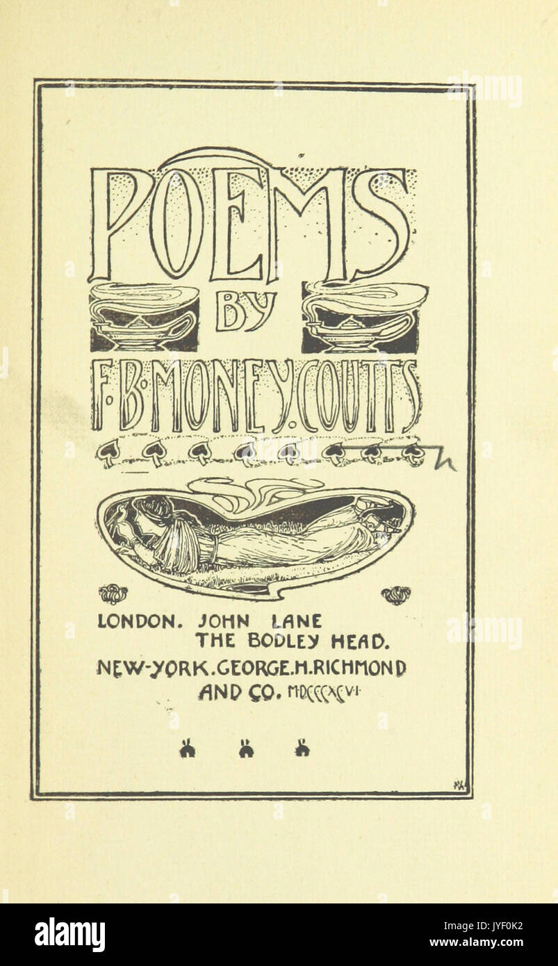 Decorative border title page hi-res stock photography and images - Alamy