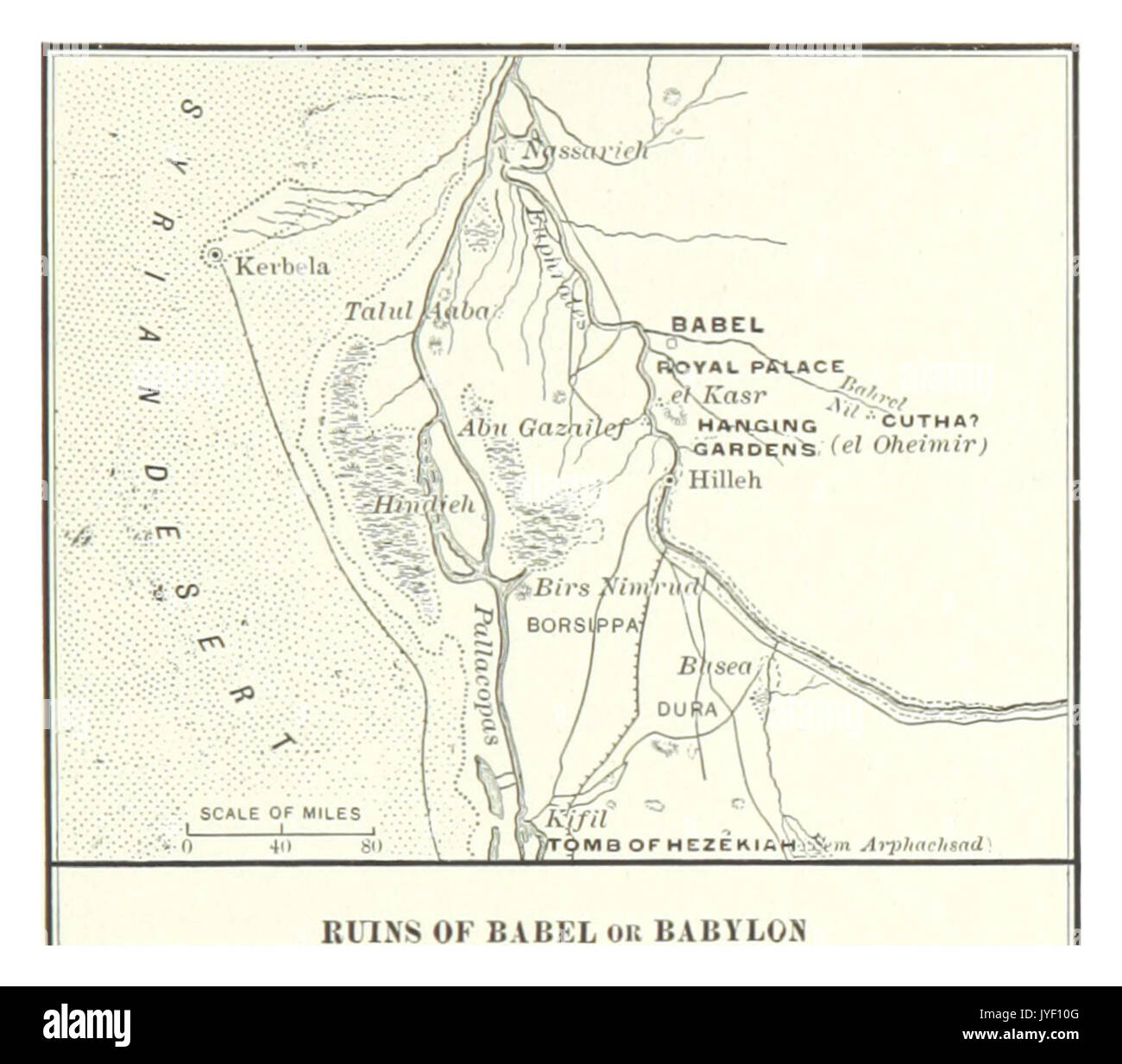 Babylon Ruins Map
