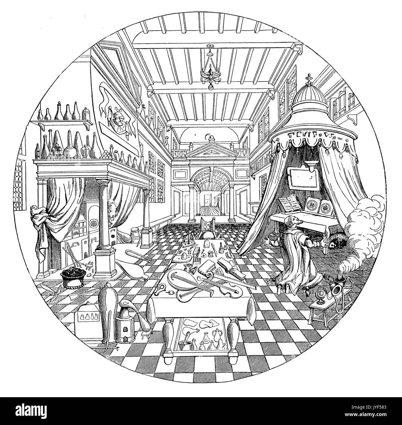 Alchemist Cut Out Stock Images & Pictures - Alamy