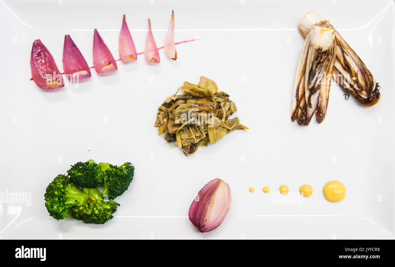 A creative dish of vegetables Stock Photo - Alamy