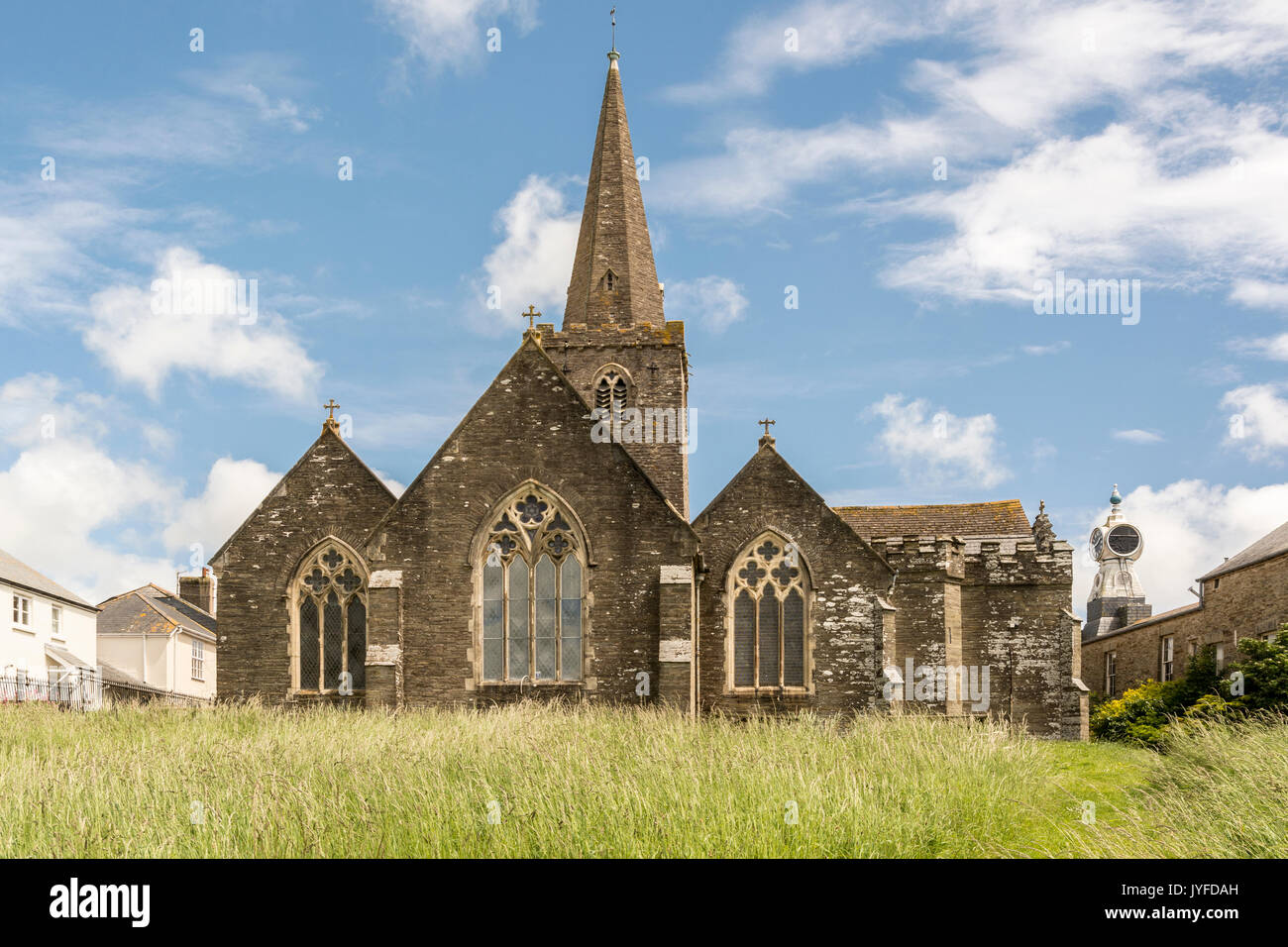 Kingsbridge devon fore street hi-res stock photography and images - Alamy
