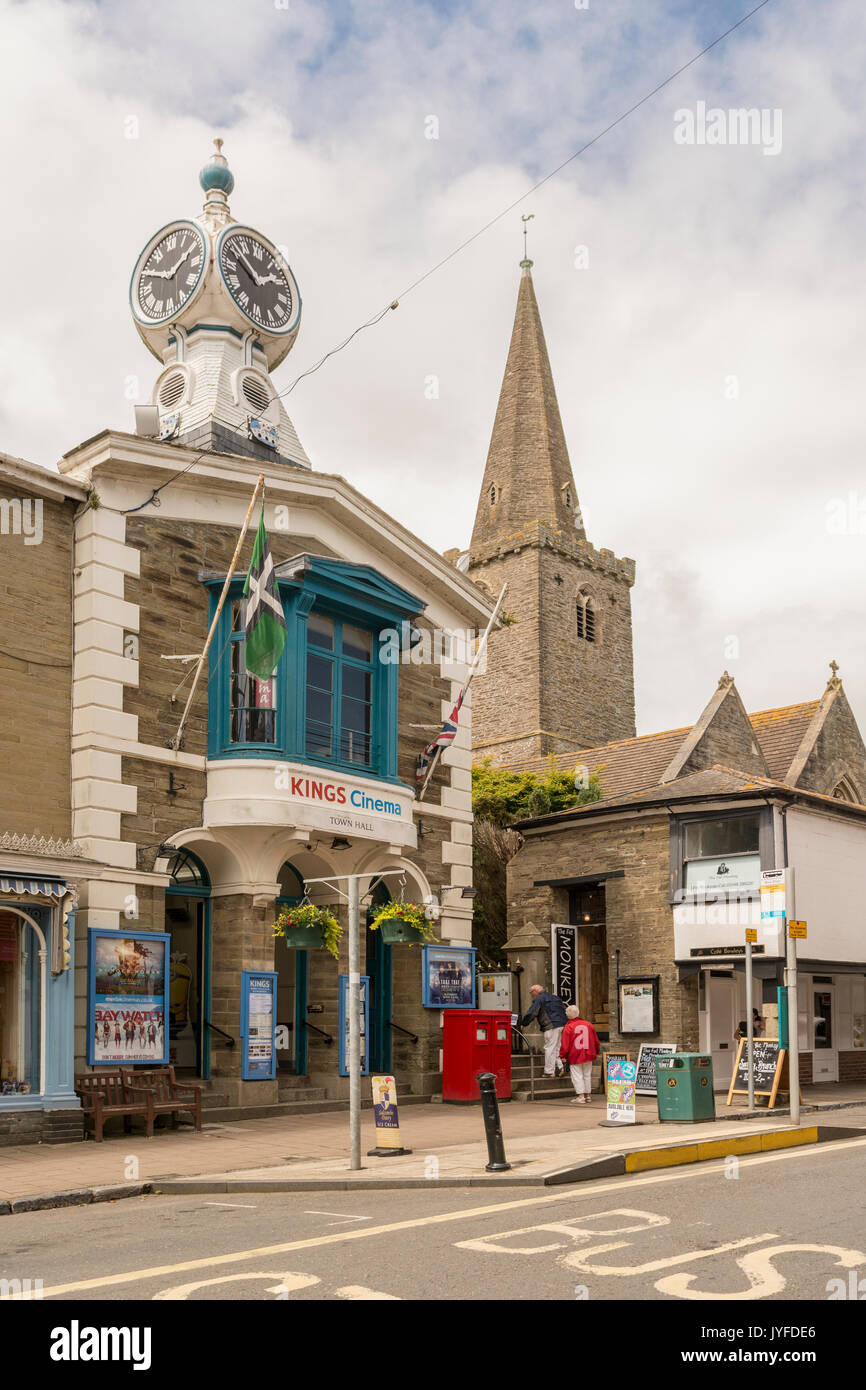 Kings cinema fore street kingsbridge hi-res stock photography and ...