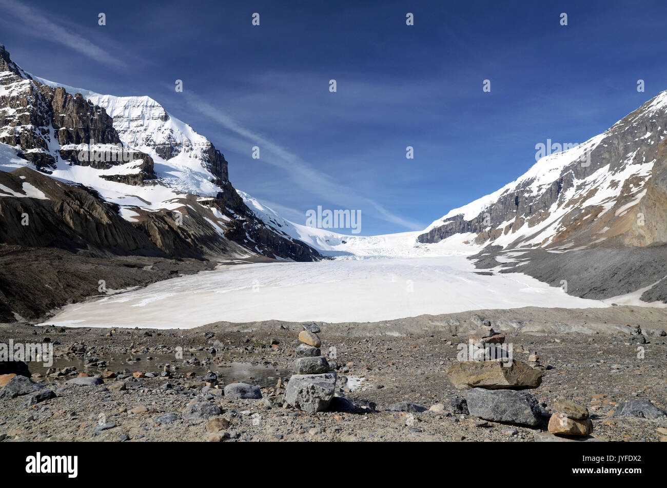 The Columbia Icefields, Jasper National Park, Canada Stock Photo - Alamy