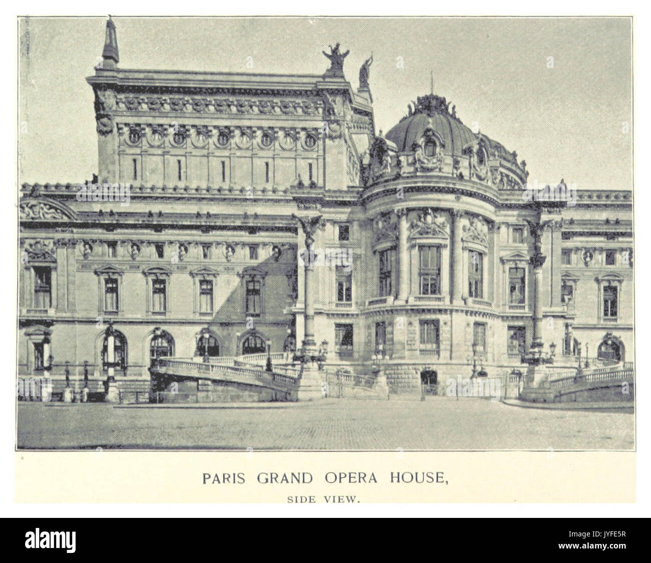 Elson 1891 p233 paris grand opera house hi-res stock photography and ...