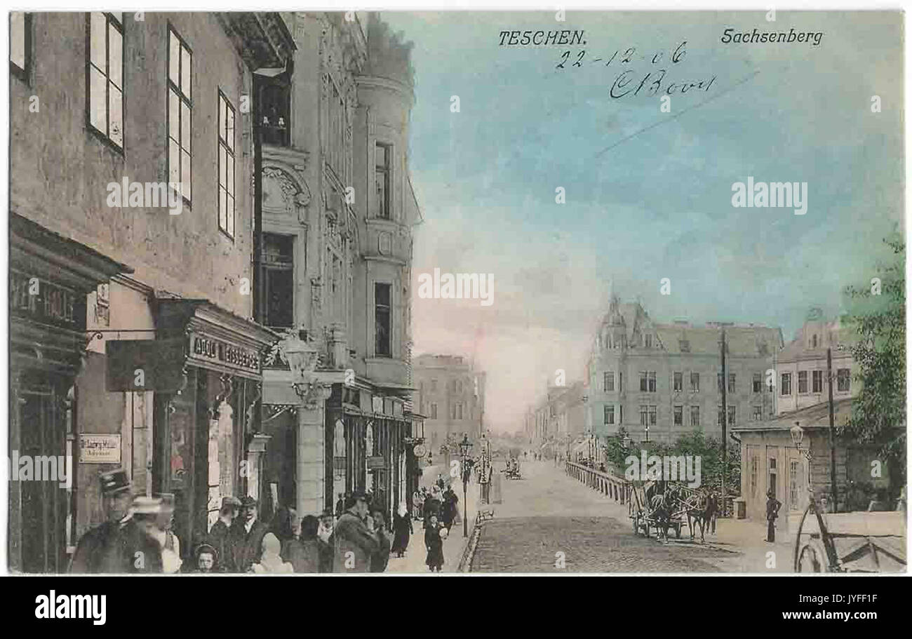 Old teschen map hi-res stock photography and images - Alamy