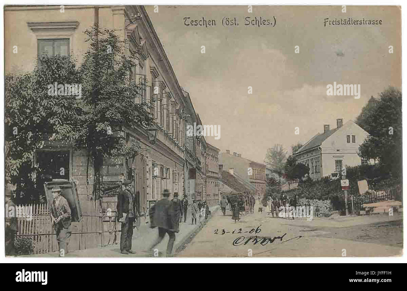 Teschen map hi-res stock photography and images - Alamy