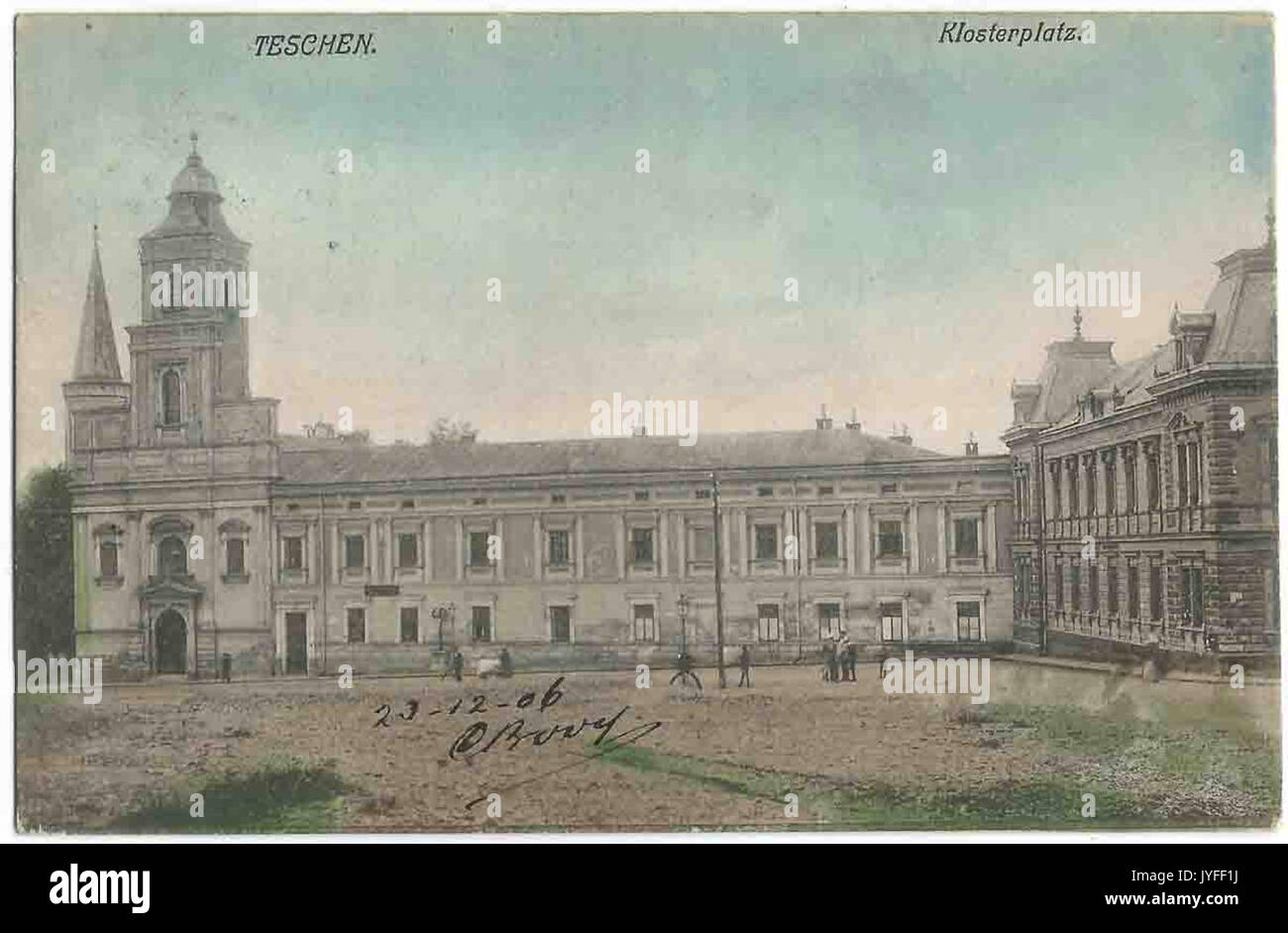 Vintage teschen map hi-res stock photography and images - Alamy