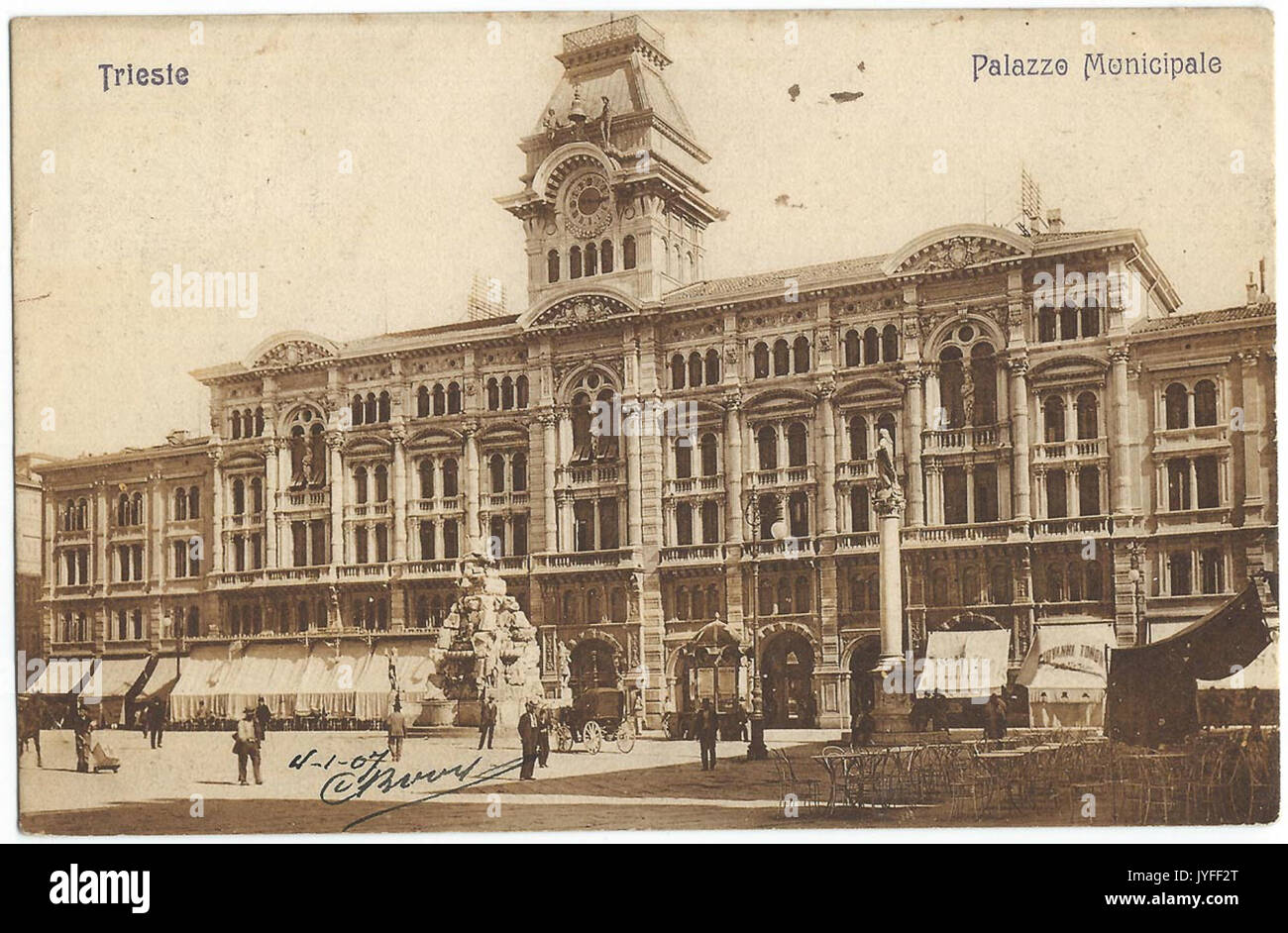 Old trieste map hi-res stock photography and images - Alamy