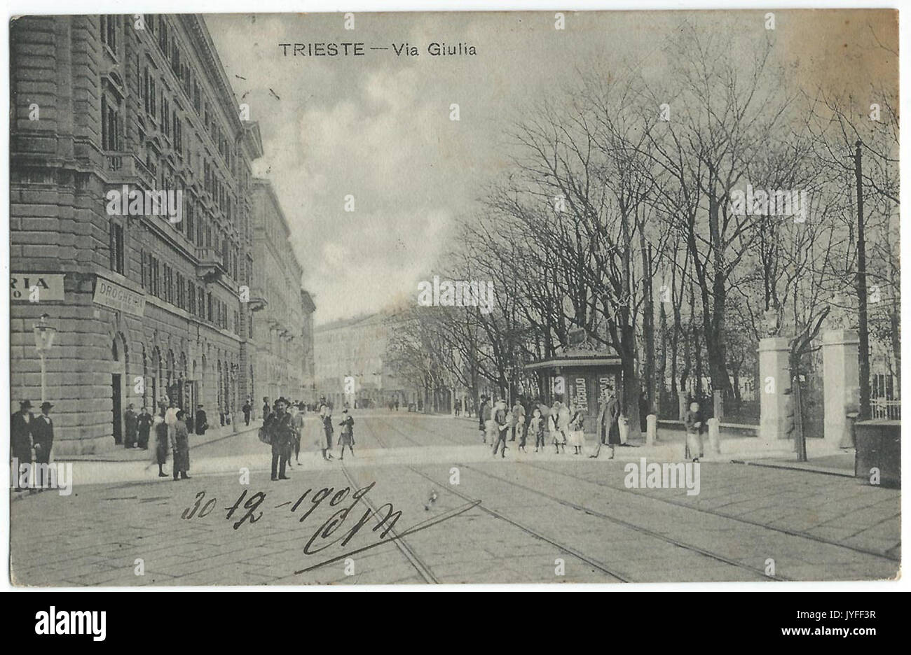 Old trieste map hi-res stock photography and images - Alamy