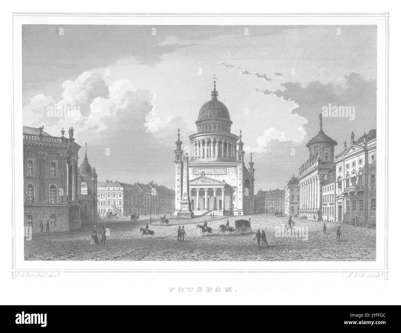 Old potsdam map Cut Out Stock Images & Pictures - Alamy