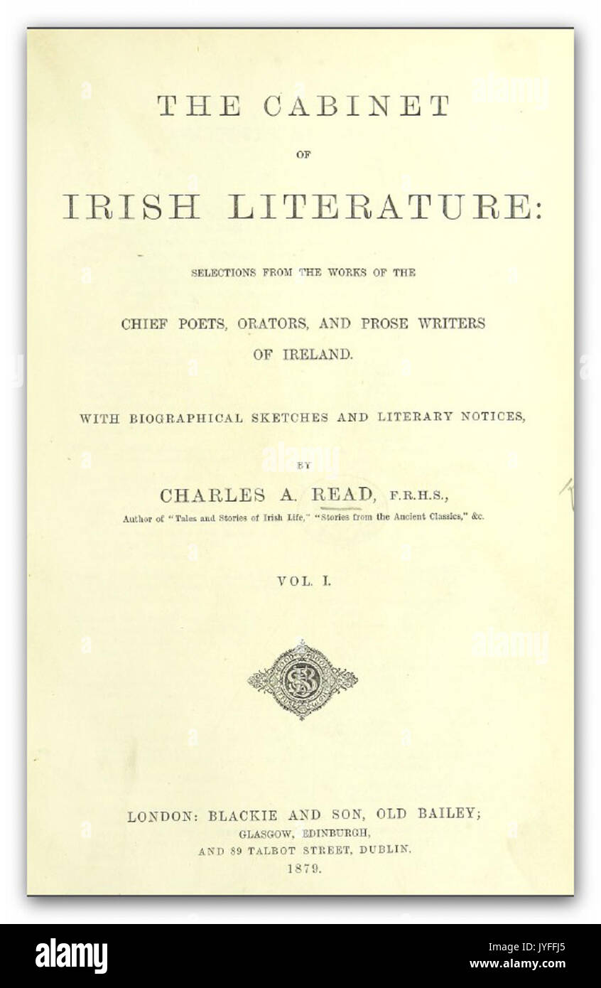 Irish literature hi-res stock photography and images - Alamy