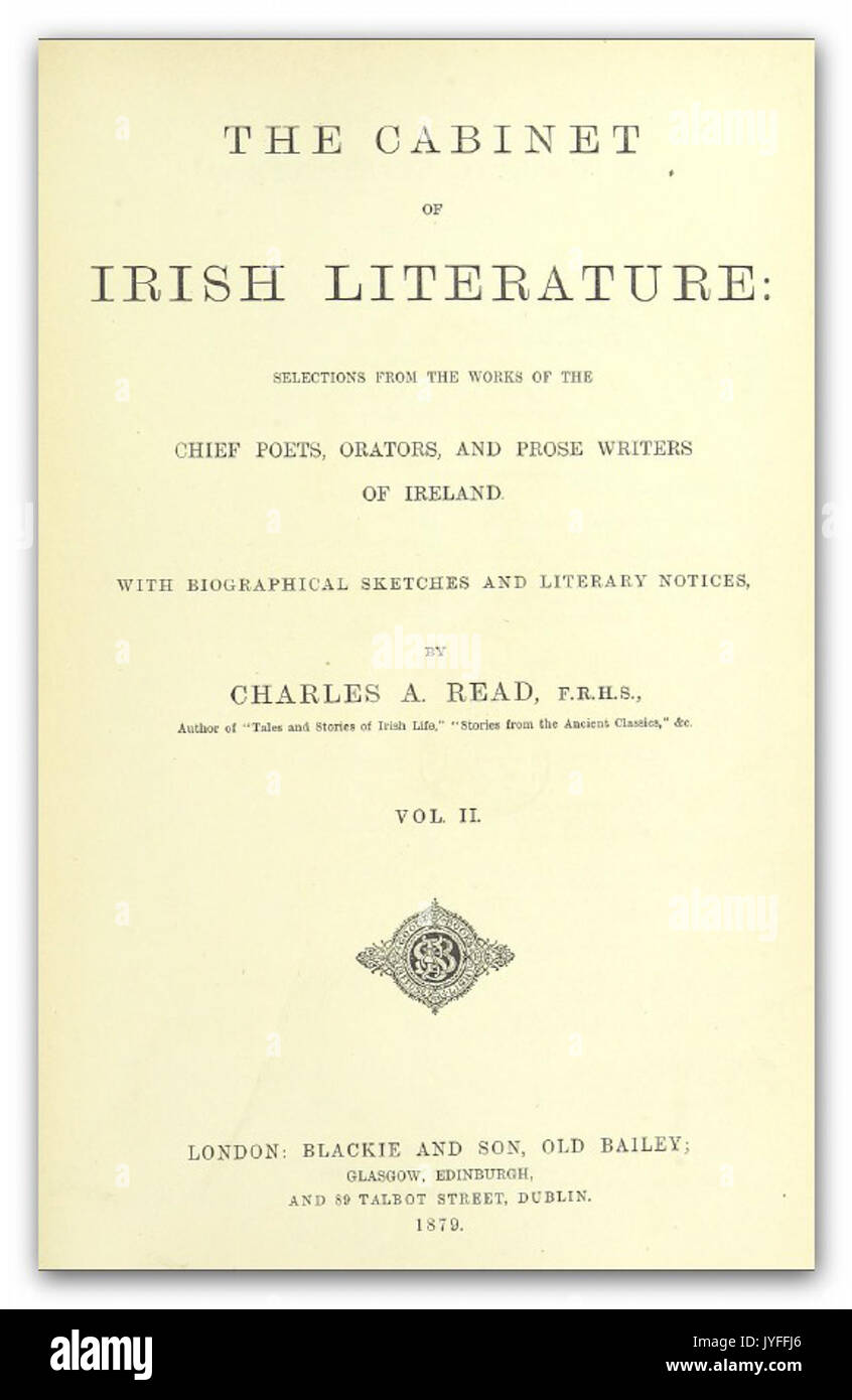 Irish Literature Stock Photos & Irish Literature Stock Images - Alamy