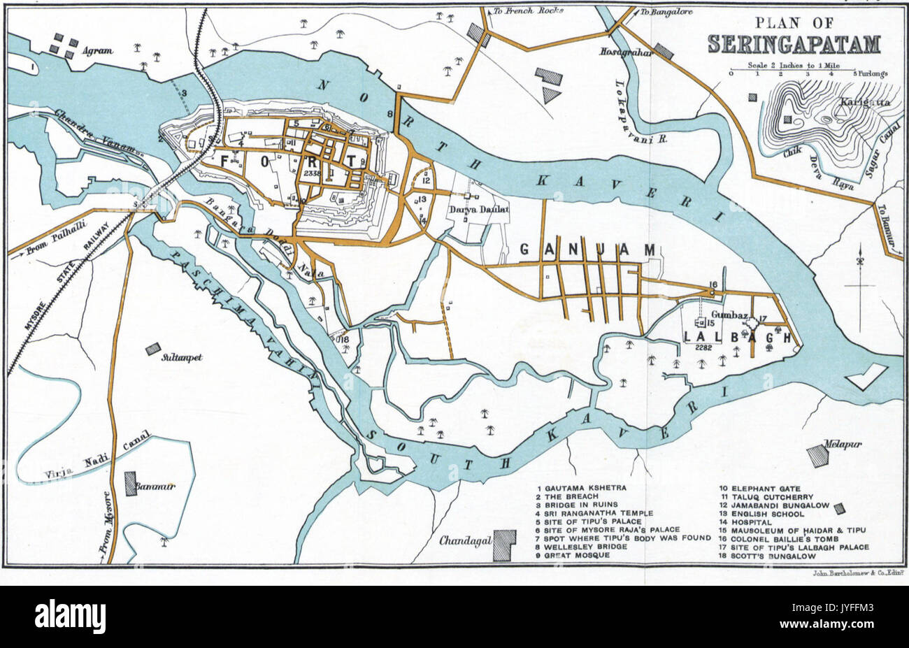 Seringapatam hi-res stock photography and images - Alamy