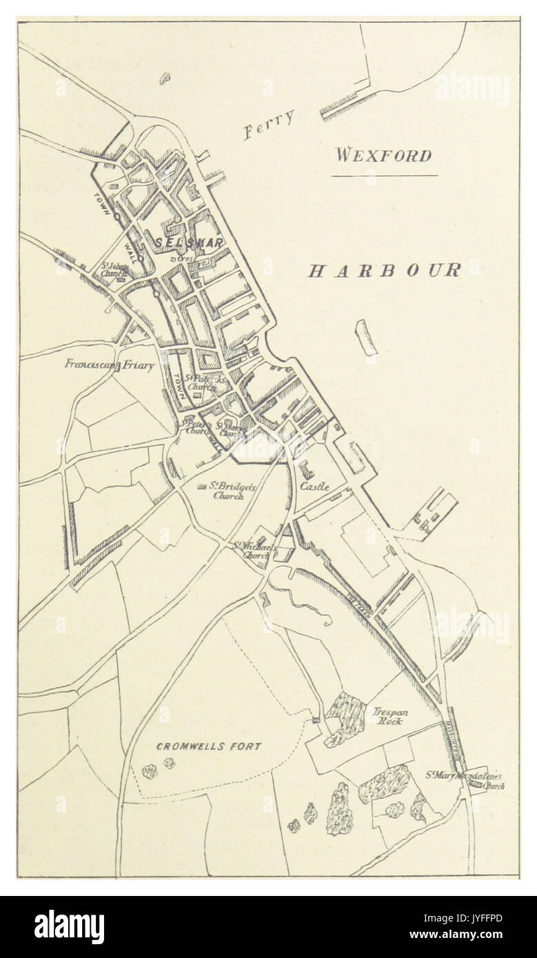 Wexford map hi-res stock photography and images - Alamy