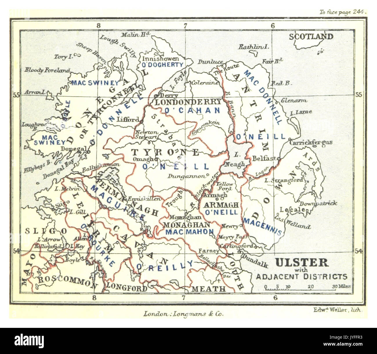 Adjacent counties hi-res stock photography and images - Alamy