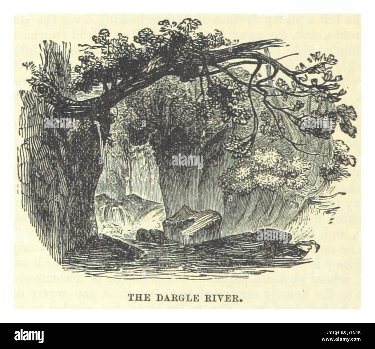 River landscape design Cut Out Stock Images & Pictures - Alamy