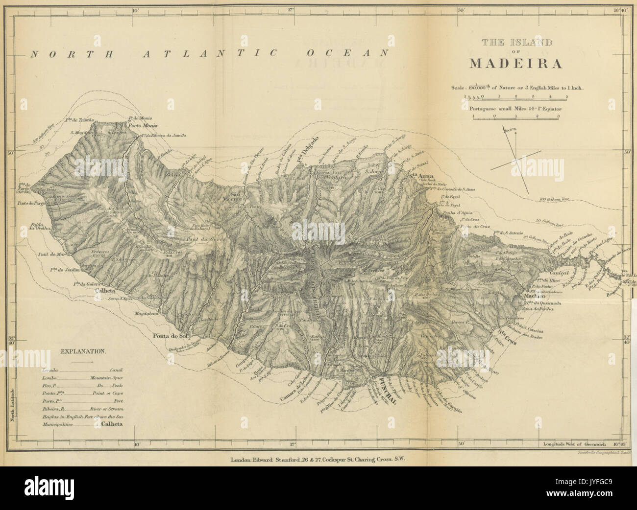 TAYLOR(1889) The Island of Madeira Stock Photo - Alamy