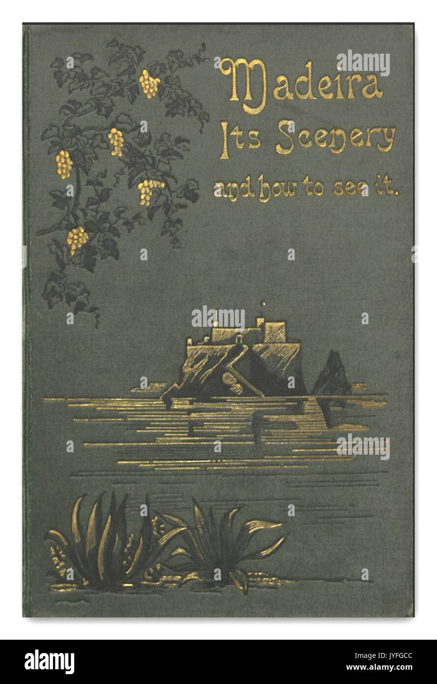 Vintage map of madeira Cut Out Stock Images & Pictures - Alamy