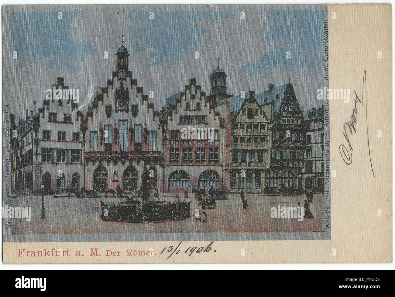 Romer frankfurt map hi-res stock photography and images - Alamy