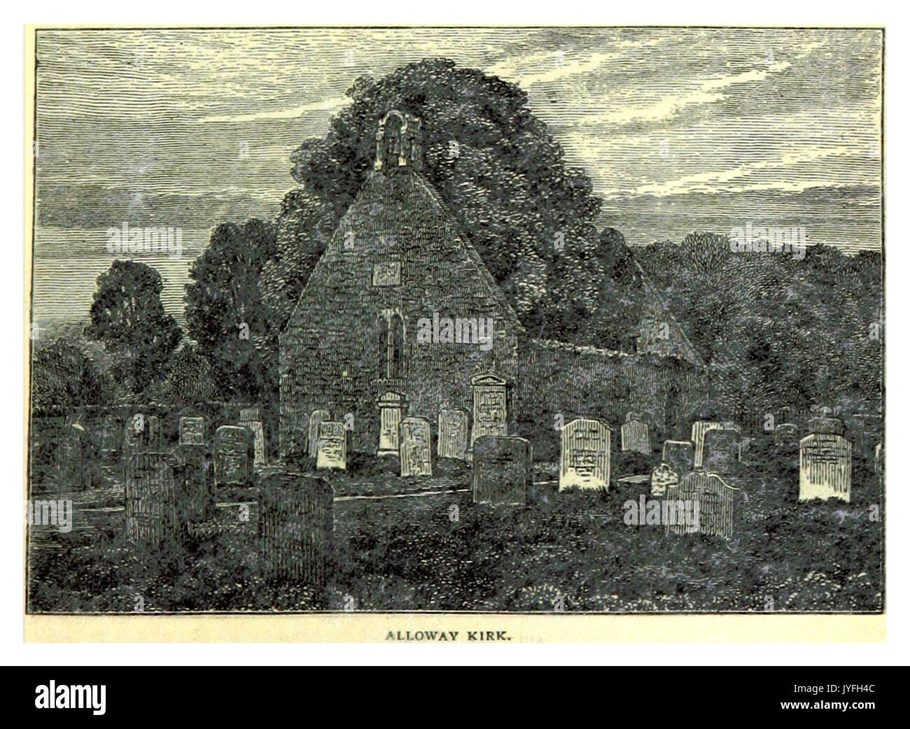 PATERSON(1883) p073 ALLOWAY KIRK Stock Photo - Alamy