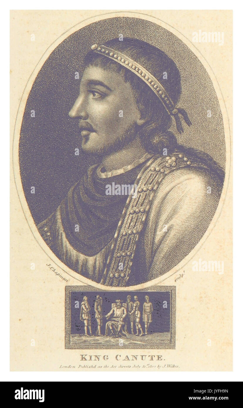 King canute hi-res stock photography and images - Alamy