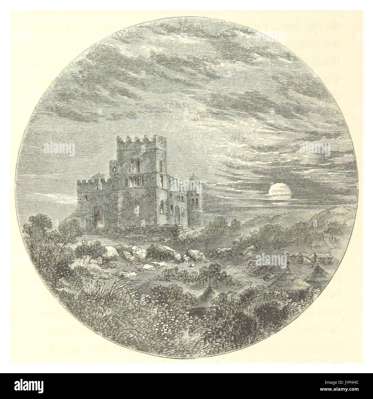 Desolate castle Cut Out Stock Images & Pictures - Alamy