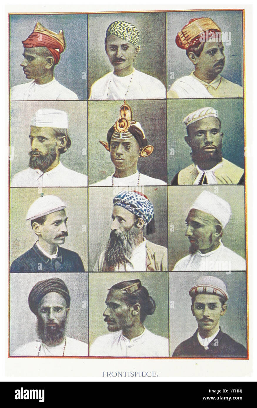 COLEMAN(1897) p018 GROUP OF HEADS Stock Photo - Alamy