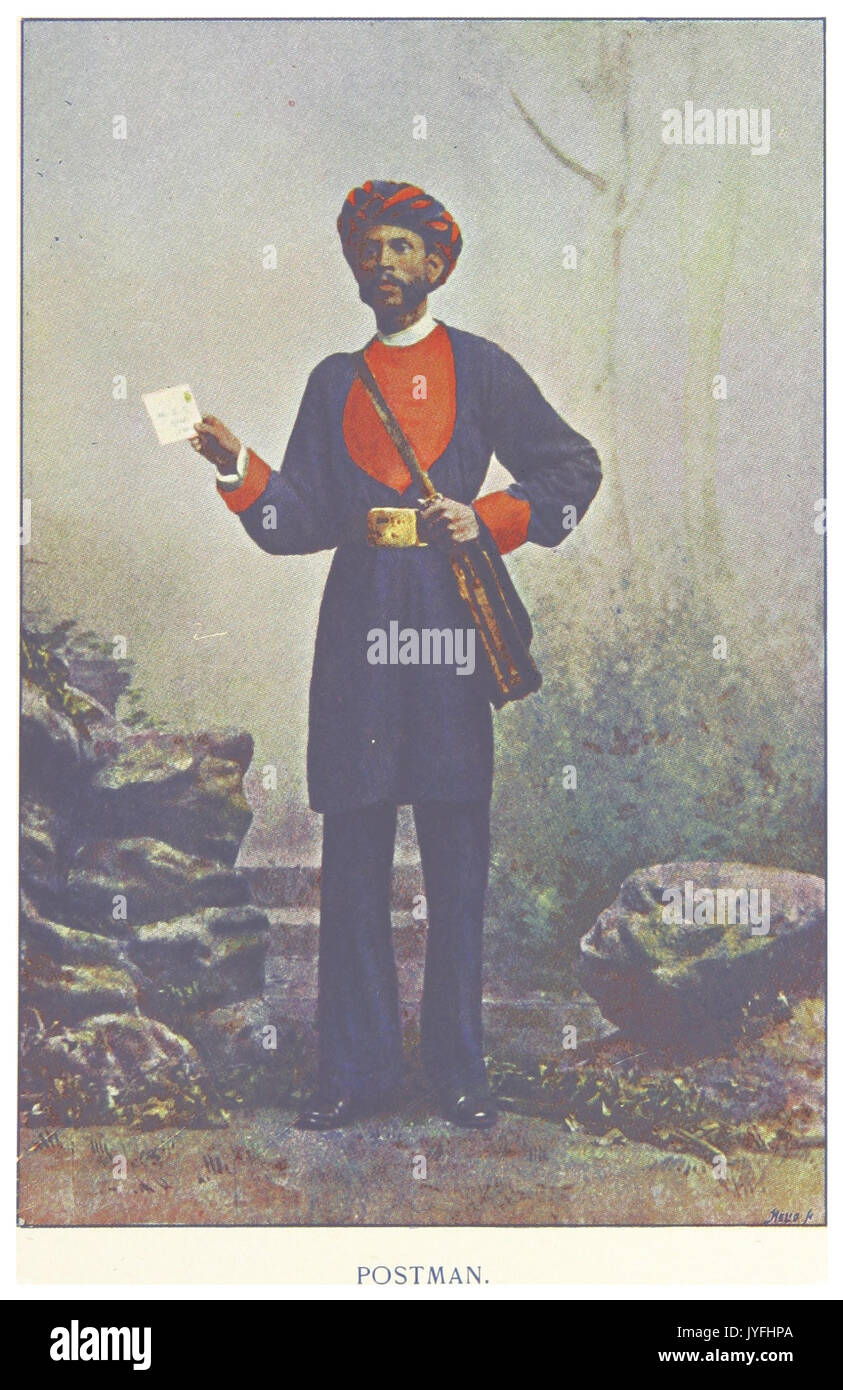 COLEMAN(1897) p075 POSTMAN Stock Photo - Alamy