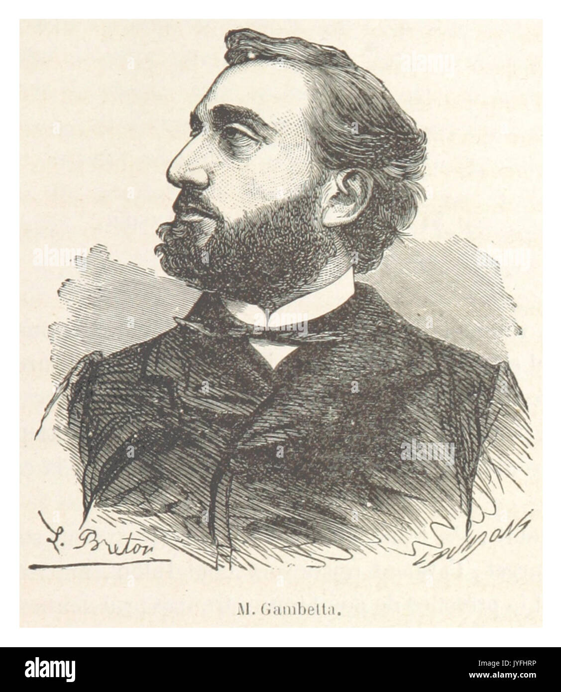 M gambetta hi-res stock photography and images - Alamy