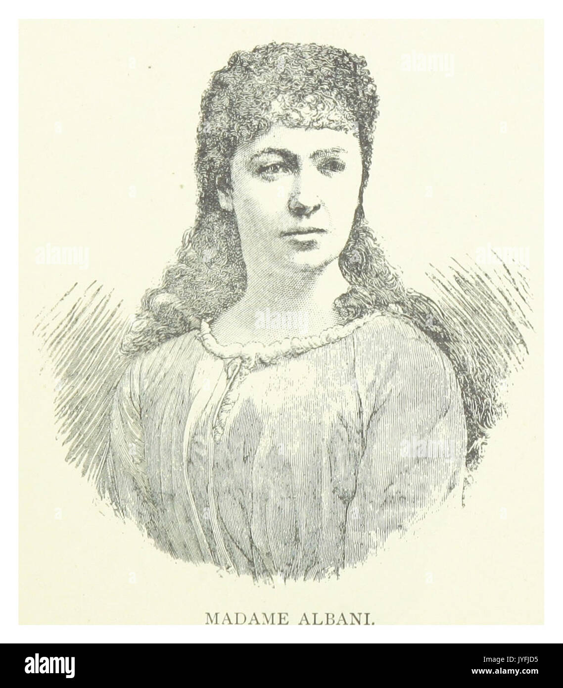 Madame albani hi-res stock photography and images - Alamy