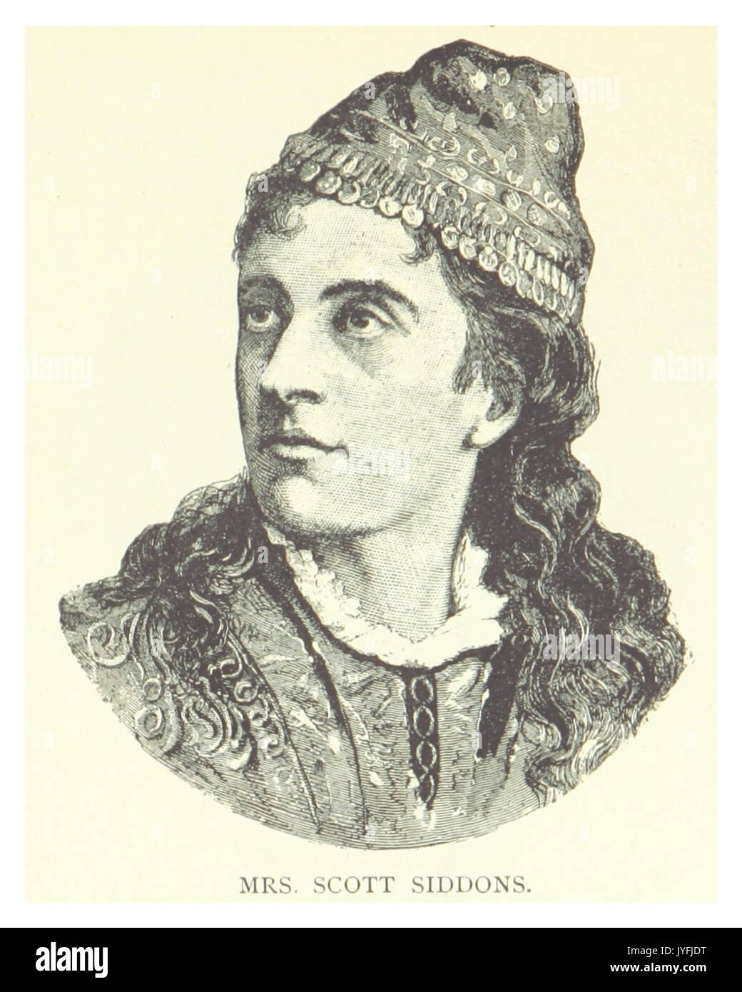 LONDON ILLUSTR(1882) p11.135 MRS. SCOTT SIDDONS Stock Photo - Alamy