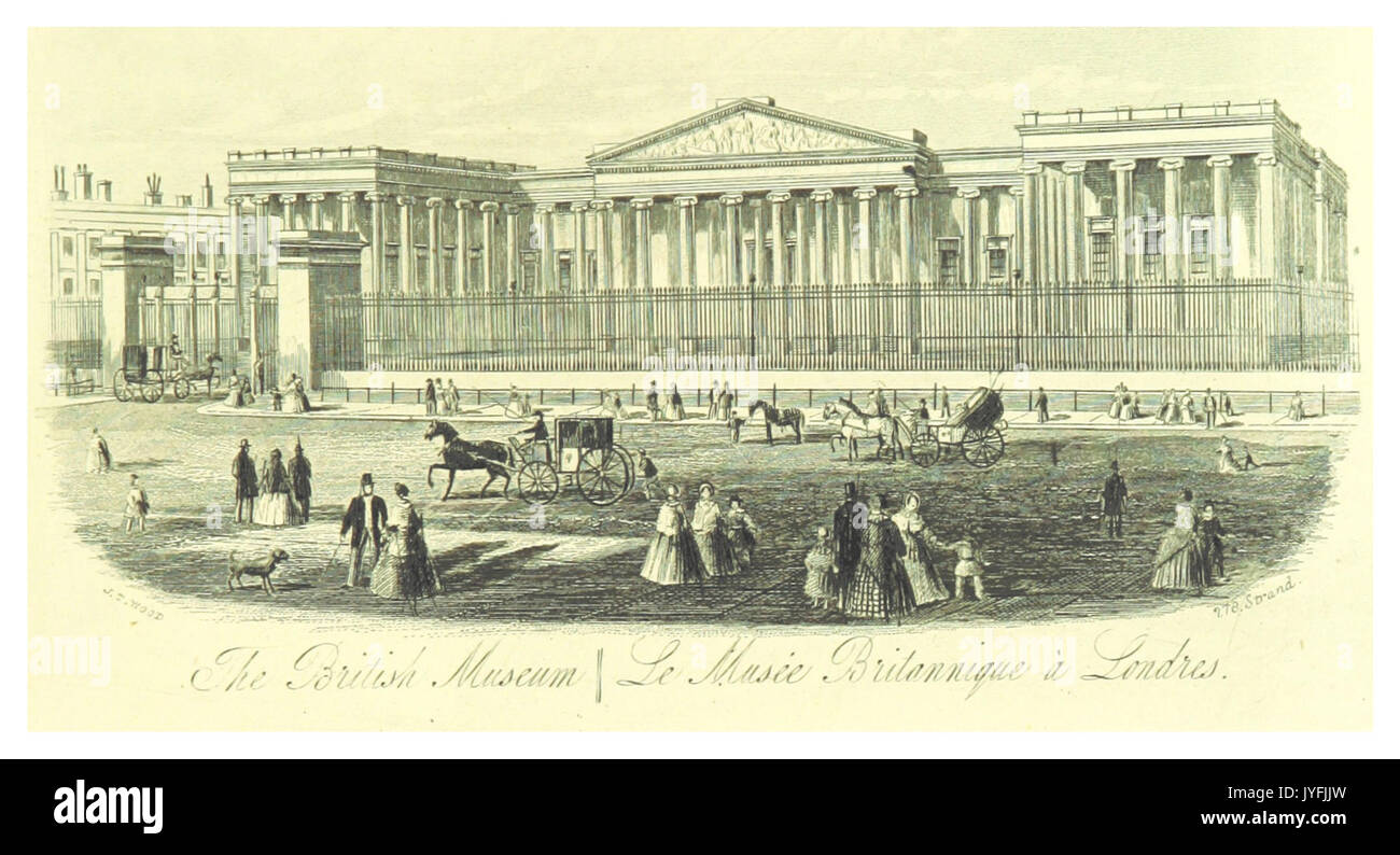 LONDON ILLUSTR(1872) p1.071 THE BRITISH MUSEUM Stock Photo - Alamy