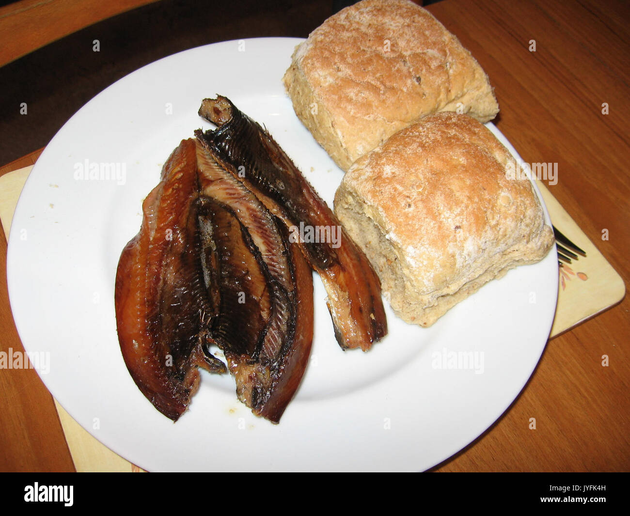 Kippers plate hi-res stock photography and images - Alamy