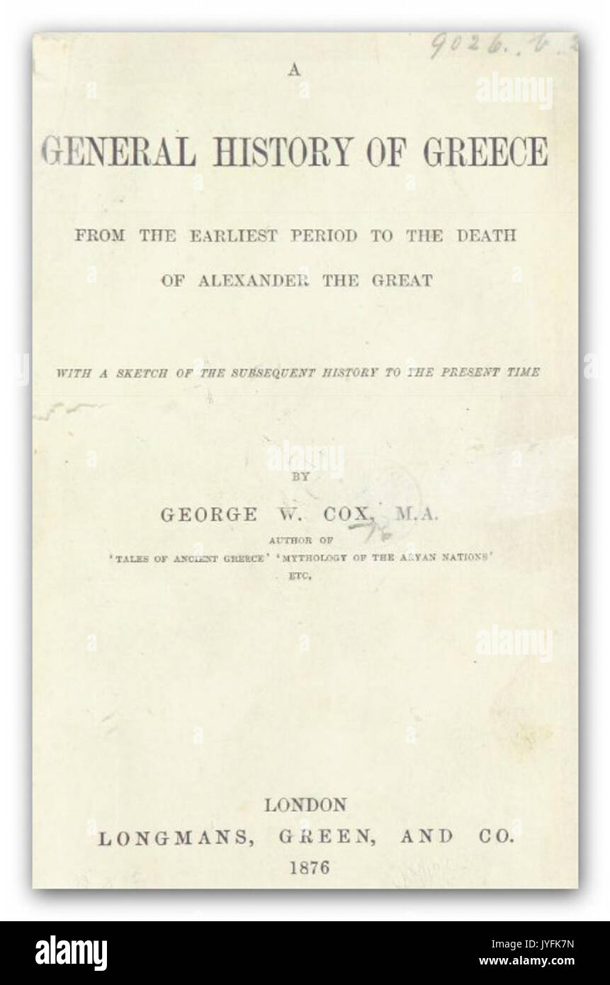 Cox 1876 hi-res stock photography and images - Alamy