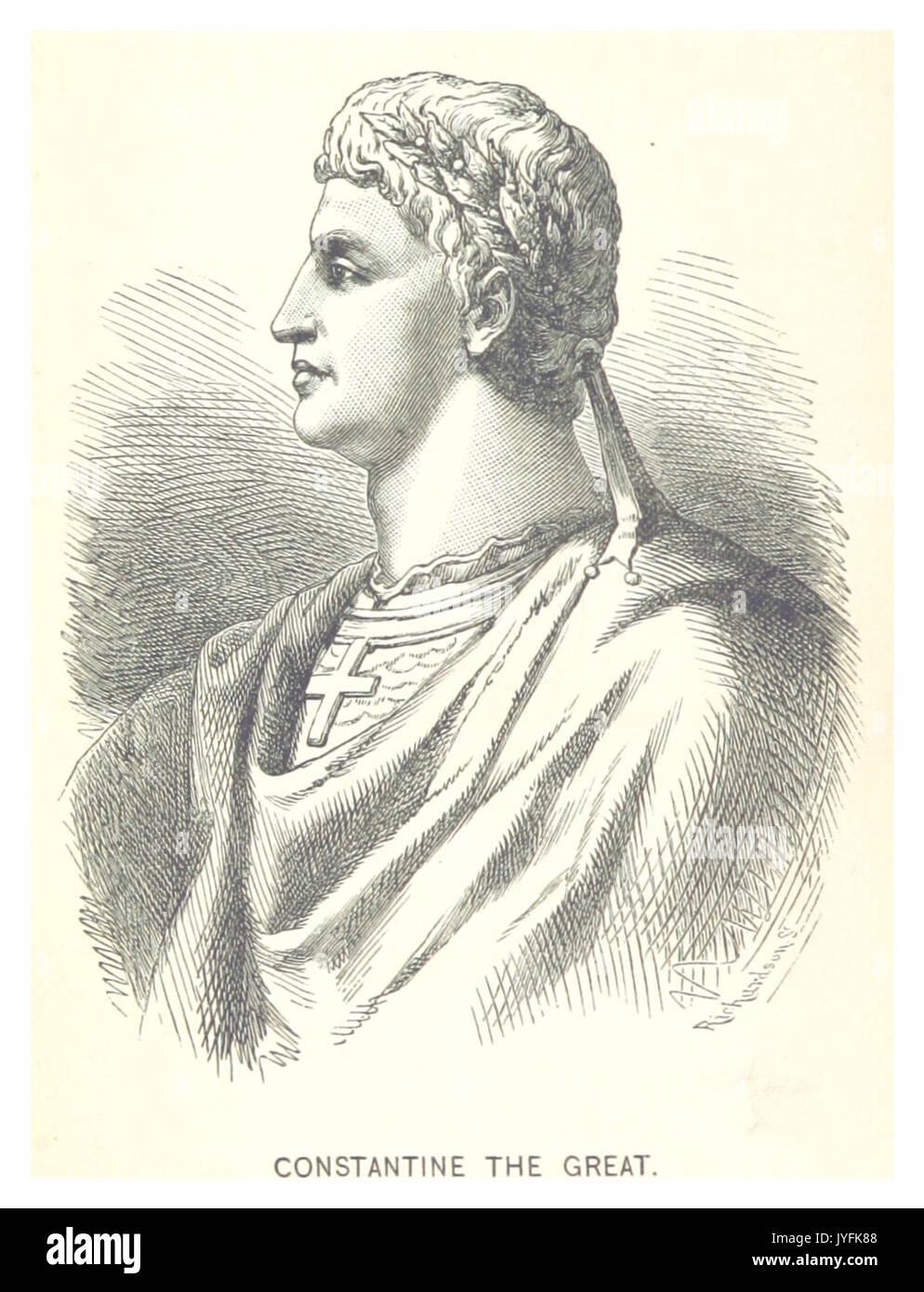 Constantine the great drawing hi-res stock photography and images - Alamy