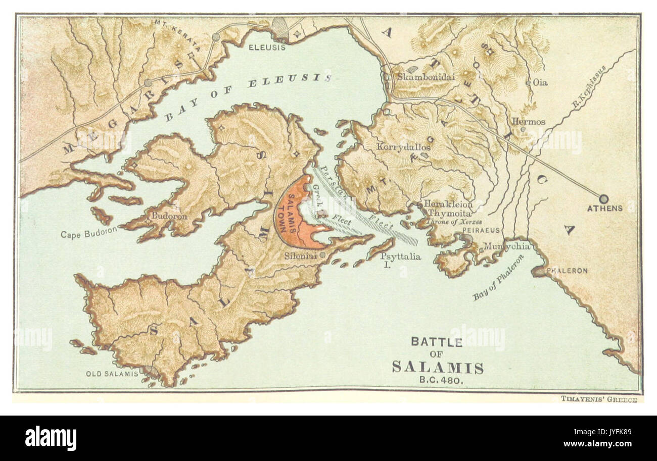 Salamis line hi-res stock photography and images - Alamy