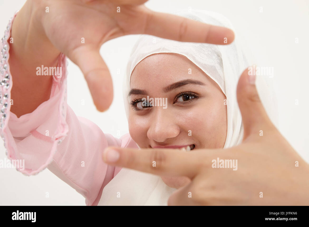 Woman cropping hand hi-res stock photography and images - Alamy