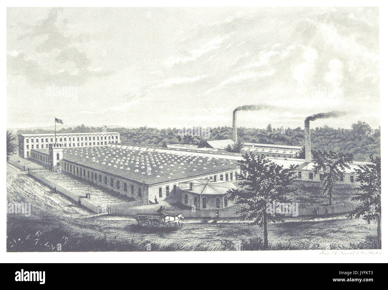 Lancaster mills hi-res stock photography and images - Alamy