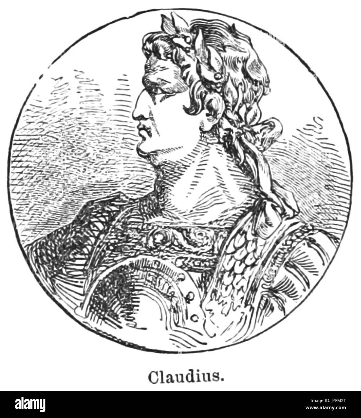 CHURCH(1892) p100 CLAUDIUS Stock Photo - Alamy