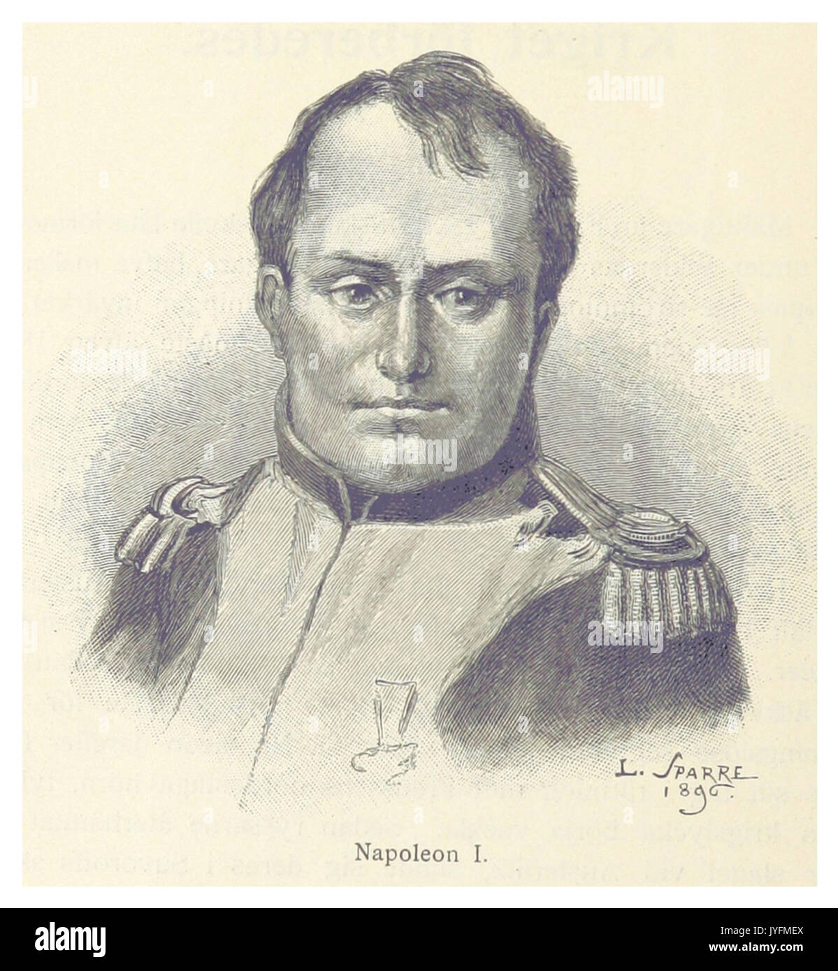 Napoleon bonaparte portrait emperor Cut Out Stock Images & Pictures - Alamy
